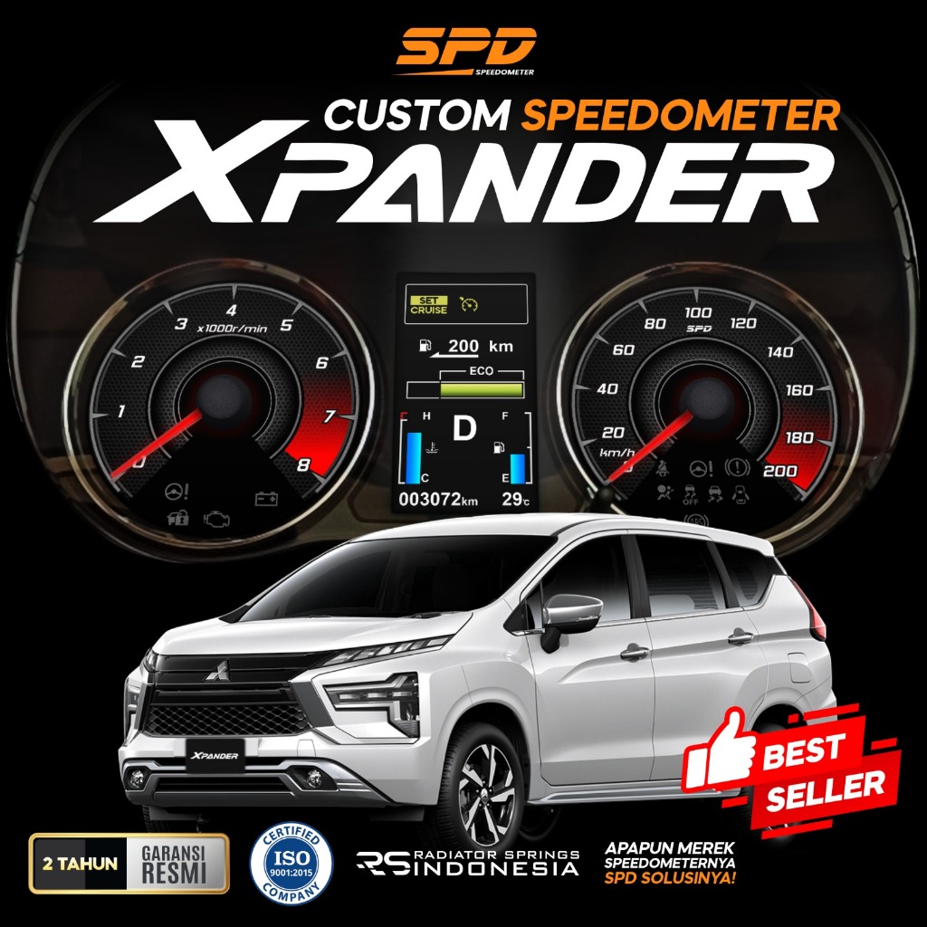 Jual PANEL SPEEDOMETER CUSTOM MITSUBISHI XPANDER ULTIMATE - SPD ...