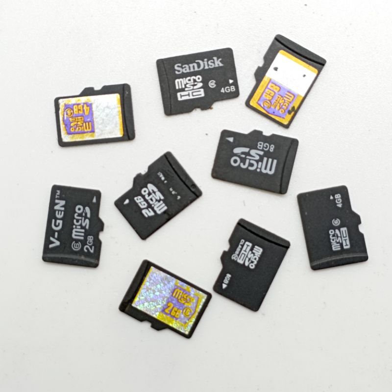 Jual Memory Micro SD 2GB/4GB/8GB/16GB Merk Sandisk - V-Gen - Micro Dll ...