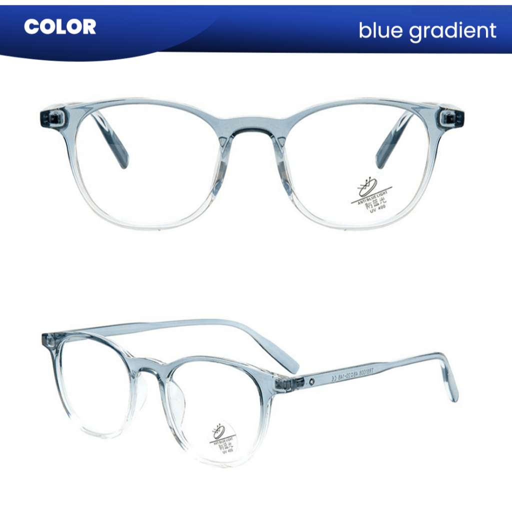Jual IOOI Eyewear - Kacamata Oval Bahan Metal Lensa Anti Radiasi Blueray Photocromic Pria Wanita ...