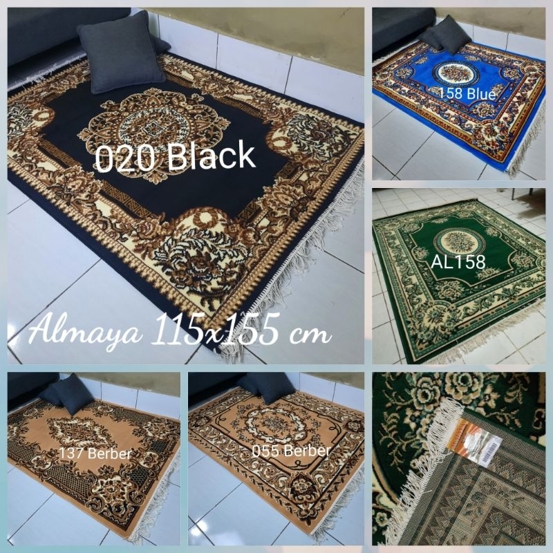 Jual Karpet Almaya Shafira Kecil Bawah Meja Small 115x155 cm | Shopee ...