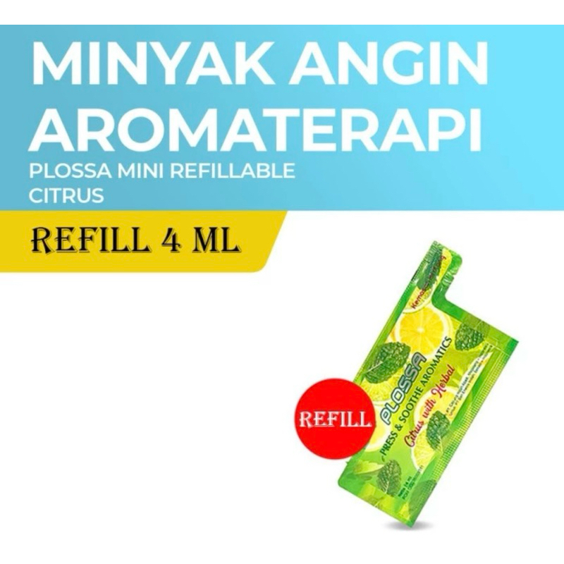 Jual Plossa mini refill 4 ml ( isi ulang plossa mini ) | Shopee Indonesia