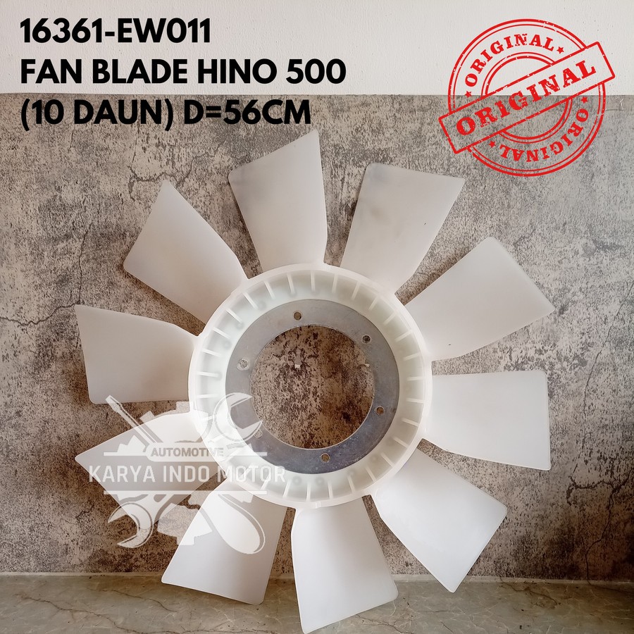 Jual Kipas Radiator Hino 500 10 daun 16361-EW011 Fan Blade | Shopee Indonesia