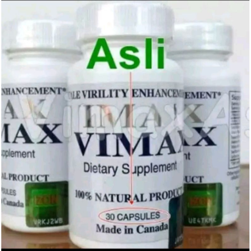 Jual VIMAX IZON ASLI 30 KAPSUL PEMBESAR PERMANEN KUAT KERAS TAHAN LAMA | Shopee Indonesia