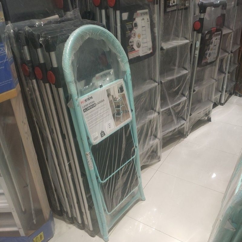 Jual Krisbow Tangga Duduk Besi Lipat 3 Step 1,2 meter Fixstep | Shopee ...