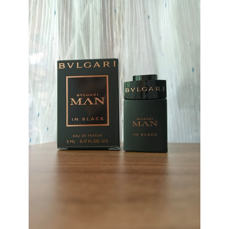 Jual Bvl man in black 5ml edp | Shopee Indonesia