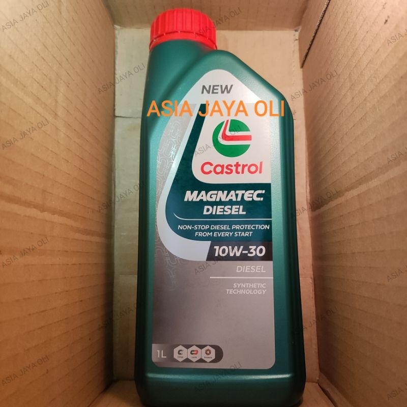 Jual Oli Mesin Mobil Castrol Magnatec Diesel 10W-30 1 Liter | Shopee ...