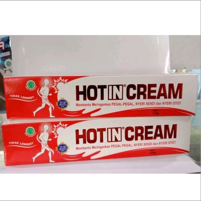 Jual Hot In Cream Tube Putih 120ml | Shopee Indonesia