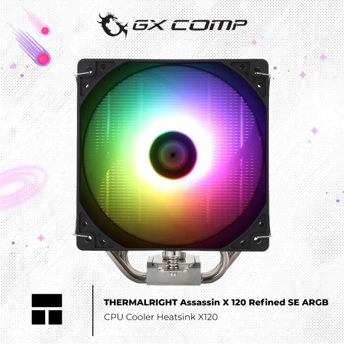 Jual THERMALRIGHT Assassin X 120 Refined SE ARGB | CPU Cooler Intel/AMD | Shopee Indonesia