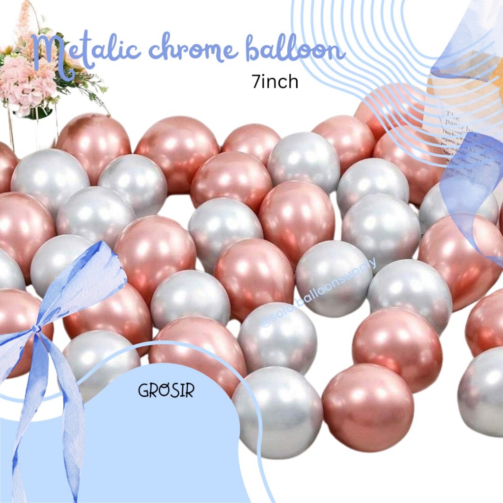 Jual BALON LATEX ECER PALING LENGKAP/BALON METALIK CHROME/BALLON 7 INCH ... Jual BALON LATEX ECER PALING LENGKAP/BALON METALIK CHROME/BALLON 7 INCH ...
