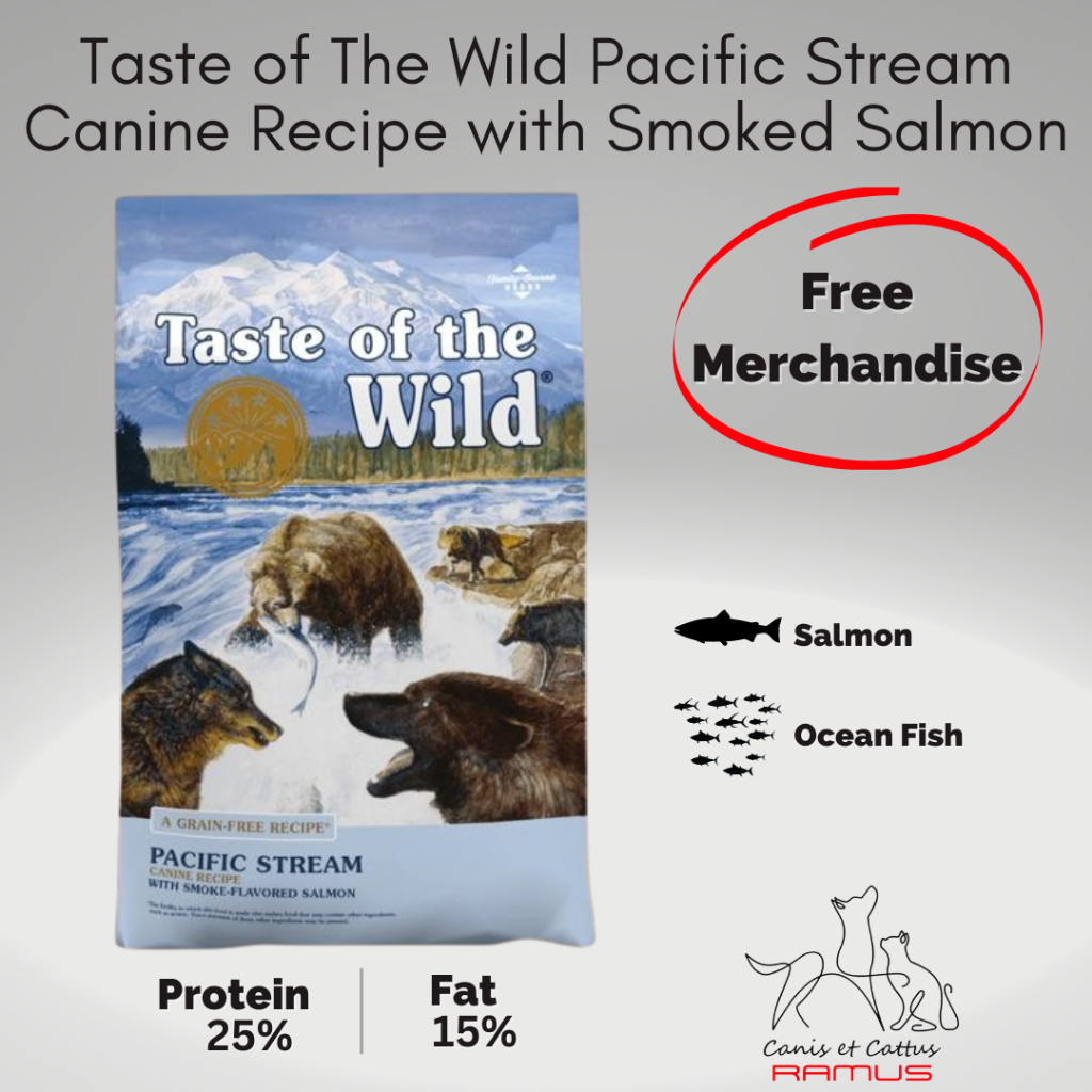 Jual Taste of The Wild Pacific Stream Canine With Smoked Salmon 5,6 kg ...