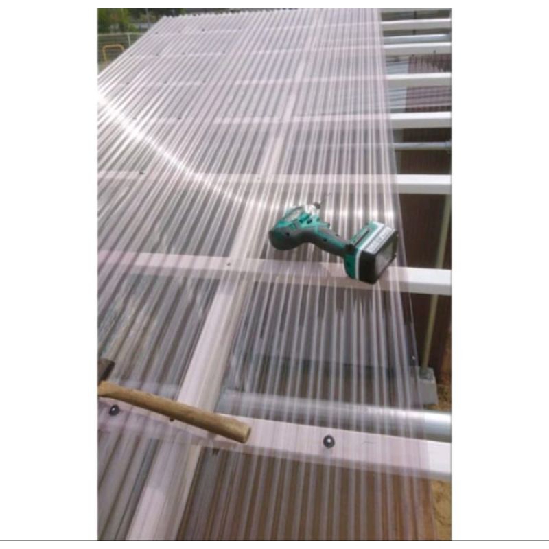 Jual ATAP ASBES GELOMBANG TRANSPARAN BAHAN PET SANGAT BENING COCOK ...