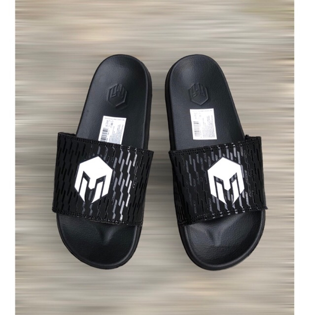 Jual SANDAL FLIP FLOP SLIDE SLIP ON FULL HITAM SENDAL SPORT PRIA WANITA ...