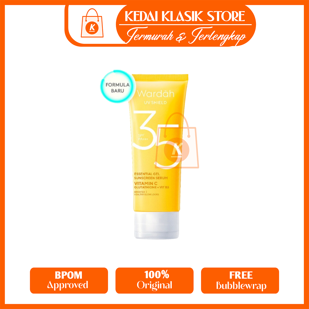 Jual WARDAH Sunscreen Gel SPF 35 - Kuning | Shopee Indonesia