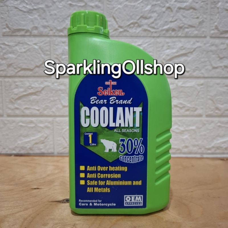 Jual SEIKEN Air Radiator Coolant SEIKEN 30% Concentrate BLUE/BIRU (1L/1 ...