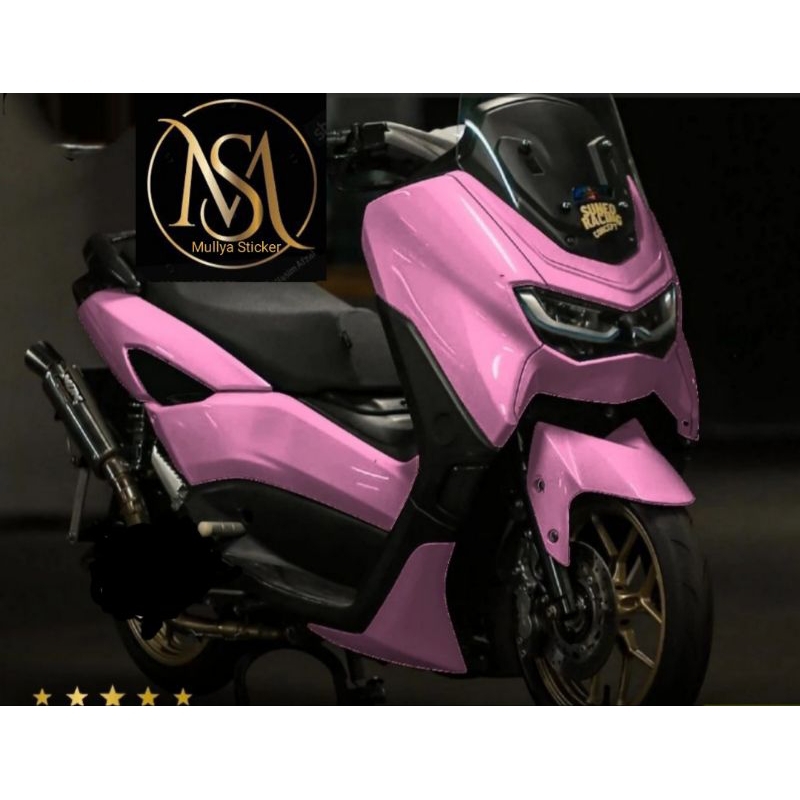 Jual stiker decal all new nmax full body pink polos | Shopee Indonesia