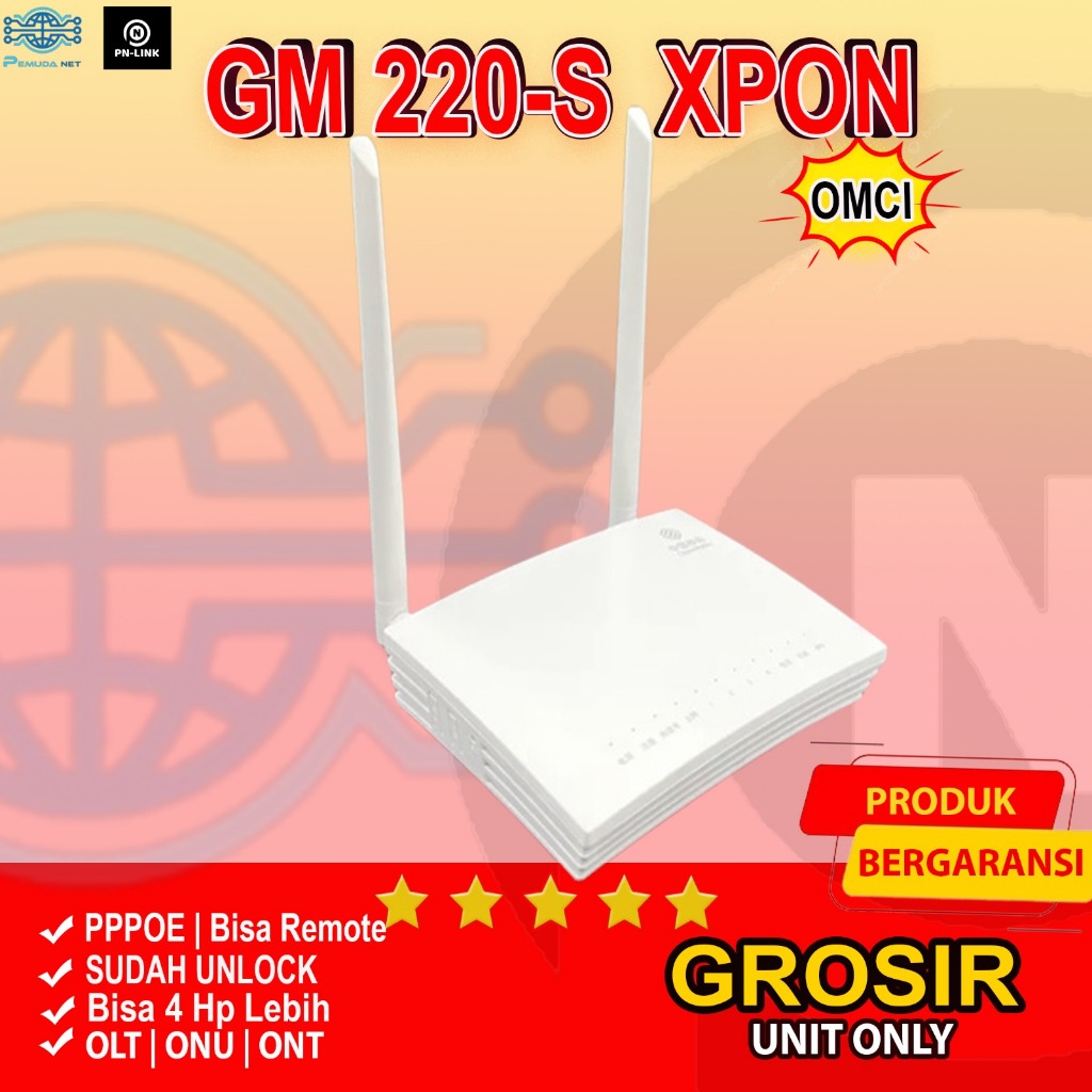Jual GM220-s OMCI XPON GPON EPON ONU ONT External Antena 5dbi Unit Only bkn F460 HG8245 | Shopee ...