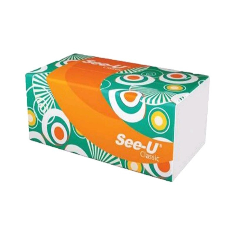 Jual TISSUE SEE-U Classic 2 Ply 250 Sheet | Tissue SEE-U Murah 250 ...