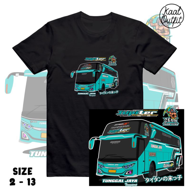 Jual Kaos Anak Bus Tunggal Jaya Jupiter Reborn | Shopee Indonesia