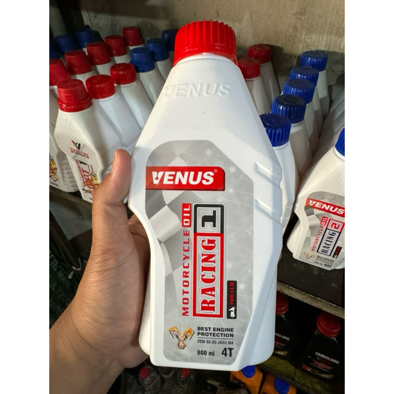 Jual Oli Venus racing 1 oli mesin 20w-50 800ml api sg jaso ma SNI oli ...