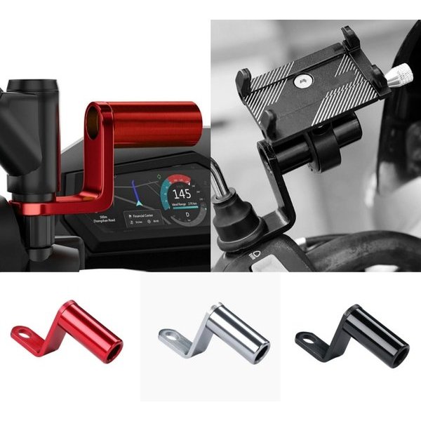 Jual Bracket Spion Motor Dudukan Hp Lampu Tembak Breket Braket Handpone ...