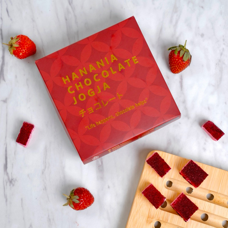 Jual WAJIB BACA DESKRIPSI!!! Hanania Chocolate Jogja - Square Box (1 ...