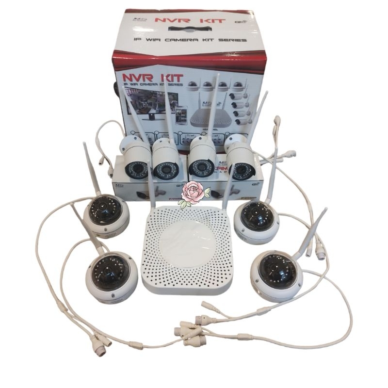 Jual PAKET MMP CCTV NVR KIT 8CH FULL HD | Shopee Indonesia