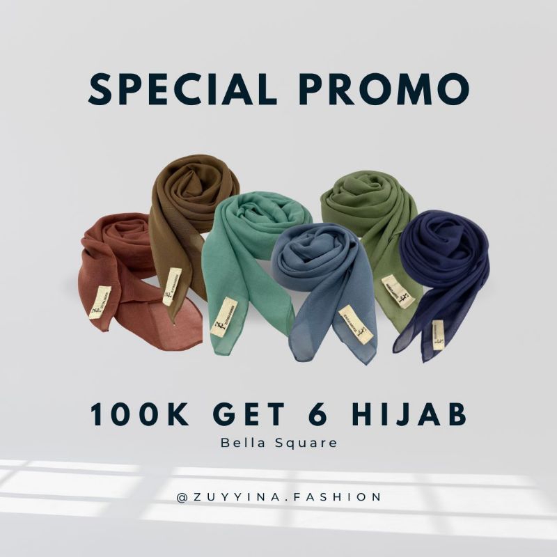 Jual BELLA SQUARE 100K GET 6 | Shopee Indonesia