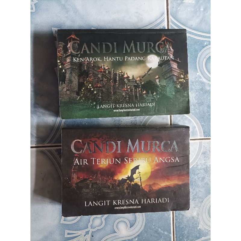 Jual Original Candi Murca 1 dan 2 Air Terjun Seribu Angsa + Ken Arok Hantu Padang Karautan karya ...