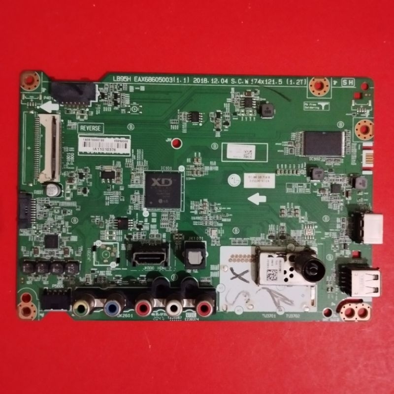 Jual mainboard ori mobo mb tv LG 43LM5500PTA normal | Shopee Indonesia