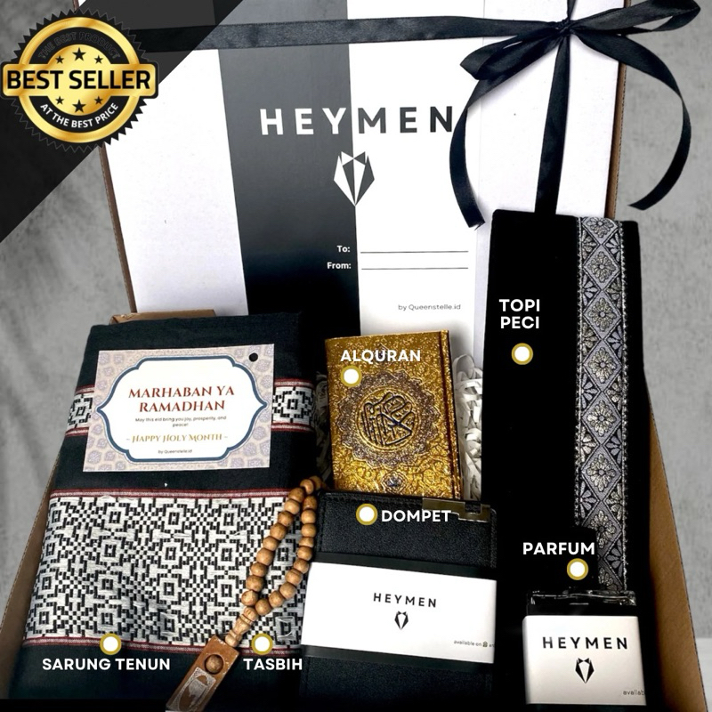 Jual Hampers Kado Cowok Lebaran Idul Fitri Muslim Sarung Peci Tasbih ...