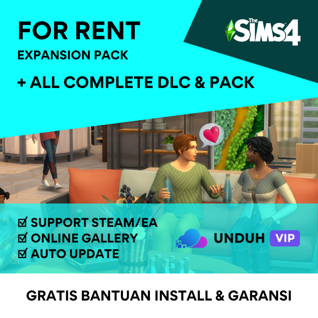 Jual THE SIMS 4 FULL PACK DLC WINDOWS & MAC | AUTO UPDATE, BISA ONLINE ...