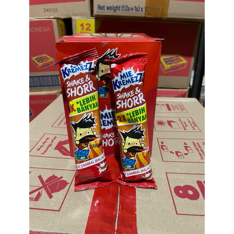 Jual mie kremes sorr shorr isi 20pcs shake & shorr sor | Shopee Indonesia