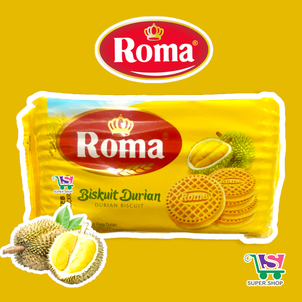 Jual Roma Biskuit Durian 300 Gram | Shopee Indonesia