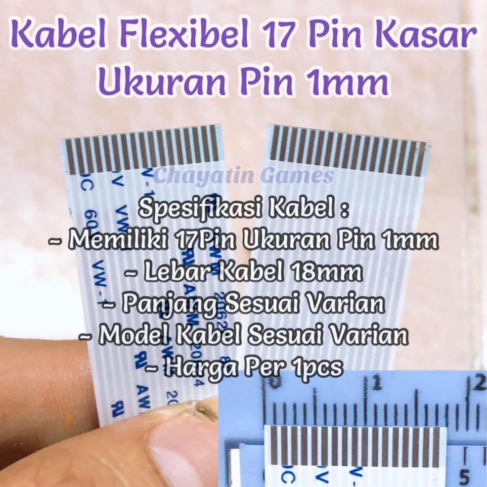 Jual Svt Kabel Flexibel 17 Pin Kasar Pilihan Sesuai Varian Ukuran Pin ...
