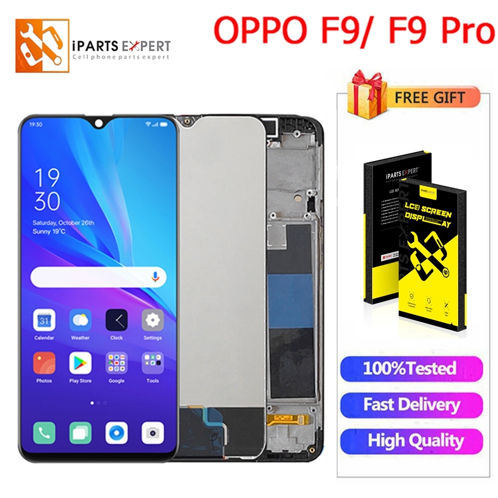 Jual IPARTSEXPERT Original LCD For OPPO F9 LCD Tampilan Layar Sentuh ...
