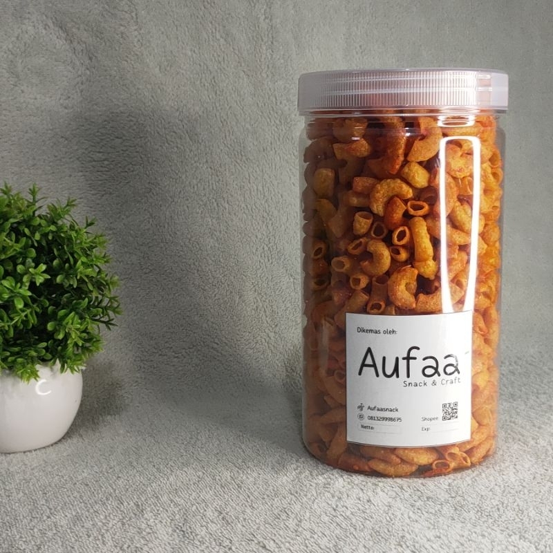 Jual Makaroni Bantet Pedas Toples 1000ml | Shopee Indonesia
