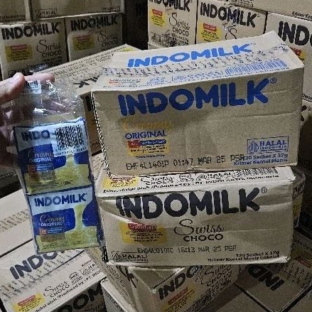 Jual ED 04.25 - CTN 20*6SACHET - INDOMILK SKM SACHET ISI 120 PCS RASA ...