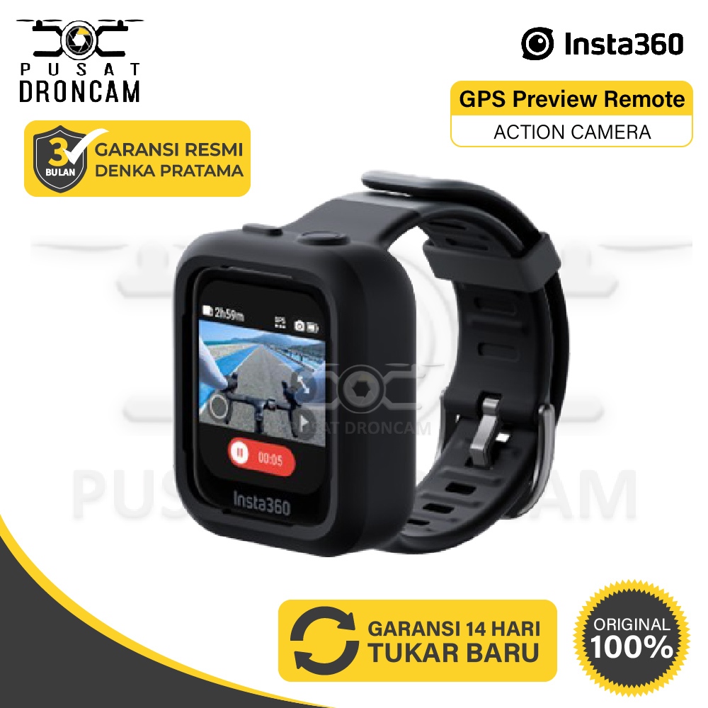 Jual Insta360 GPS Preview Remote Insta 360 GPS Remote Action Camera ...