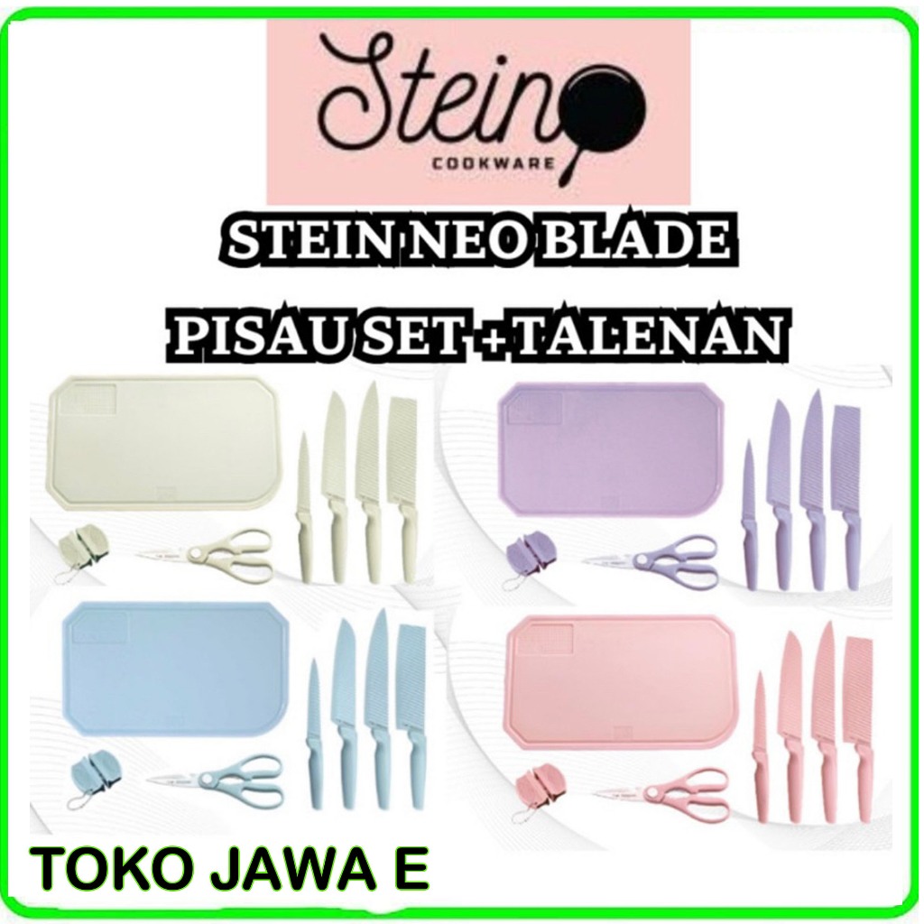 Jual PISAU STEIN COOKWARE NEO BLADE/STEIN DIAMOND KNIFE/Pisau Set ...