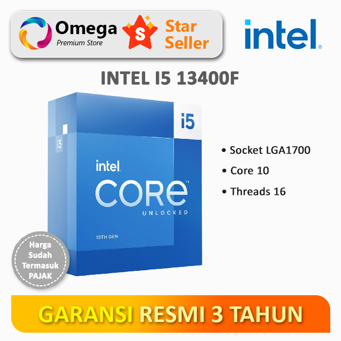 Jual Processor Intel Core I5 13400F Box | Shopee Indonesia