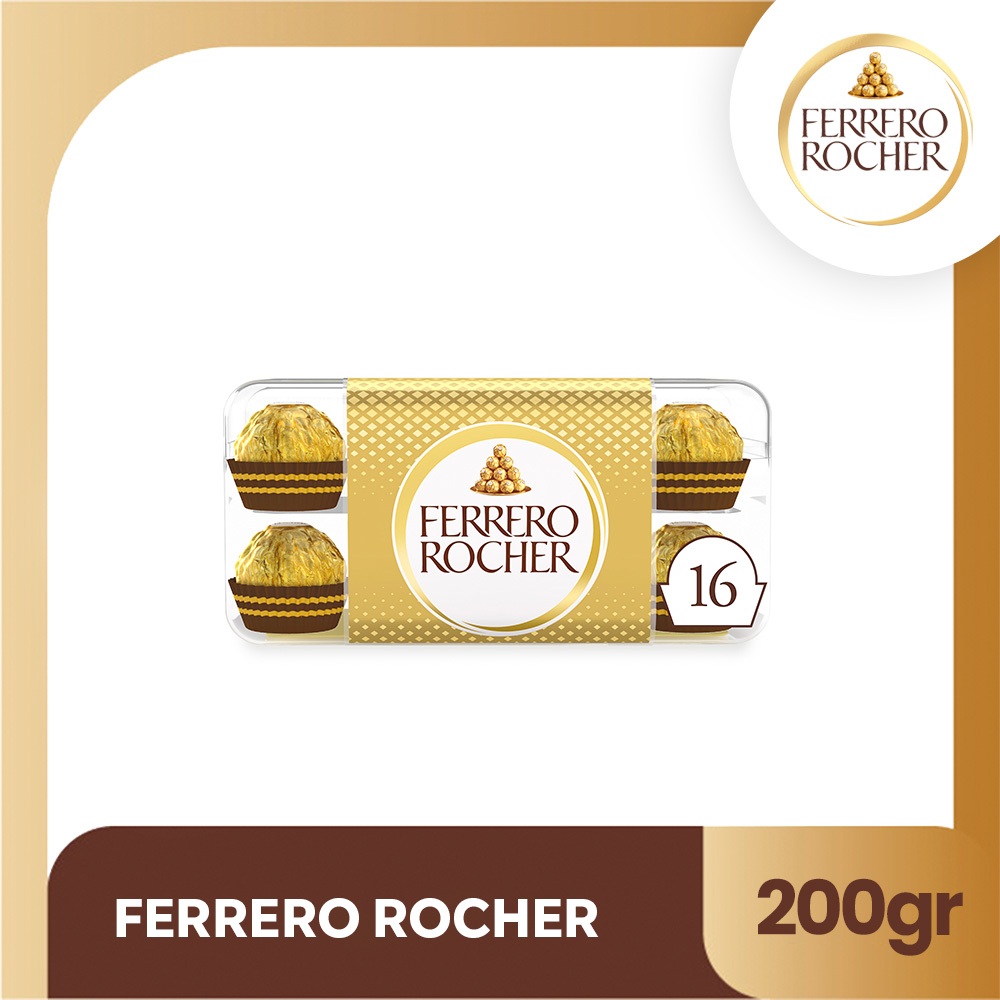 Jual Ferrero Rocher Premium Chocolate Isi 16pcs | Shopee Indonesia