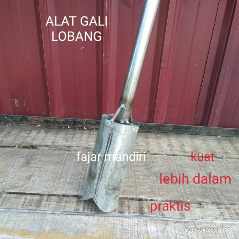 Jual ALAT PENGGALI TANAH / ALAT PEMBUAT LOBANG / alat gali lobang ...