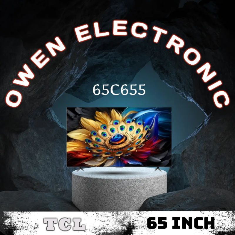 Jual TCL 65 INCH 65C655 QLED 4K GOOGLE TV 65 INCH DOLBY ATMOS NEW 2024 | Shopee Indonesia