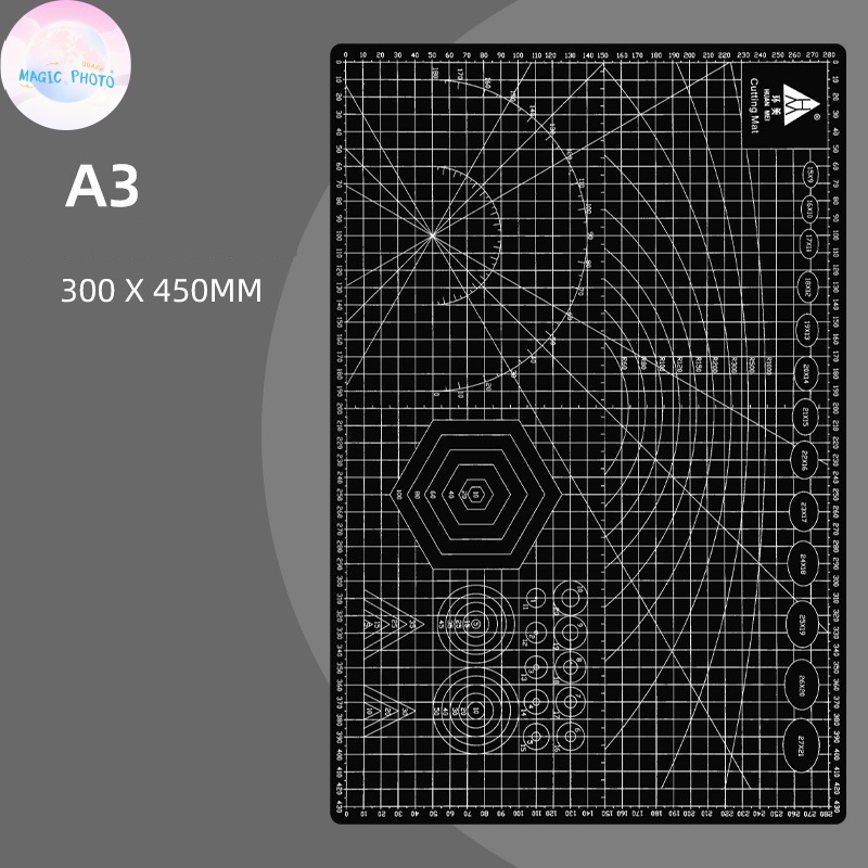 Jual A1/A2/A3/A4 ukuran Alas potong kertas /cutting mat / ketebalan 3lapisan 5 lapisan pvc board ...