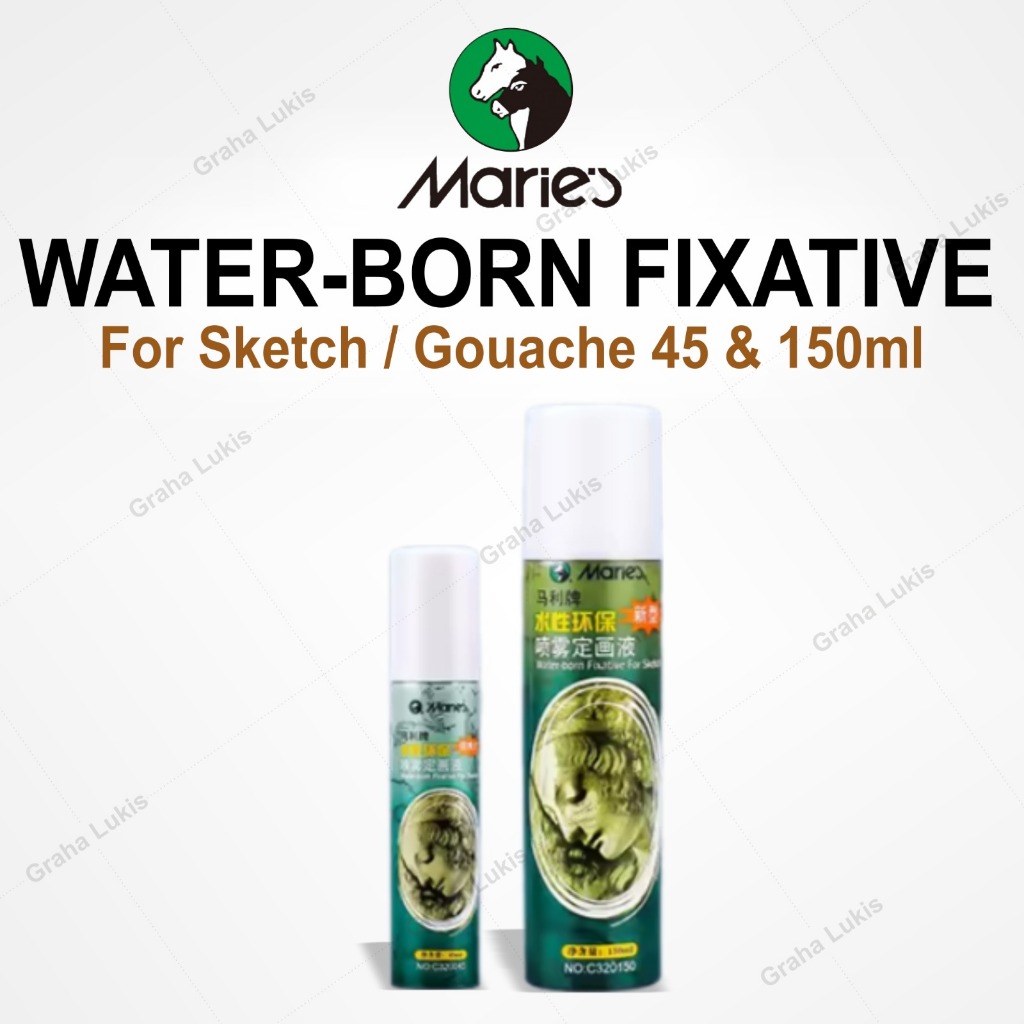 Jual Maries Spray Water Base Fixative for Sketch C320150 / C320045 ...