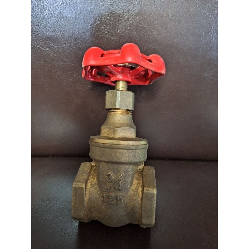 Jual stop kran Besi 3/4 KITZ kuningan ASLI | Shopee Indonesia