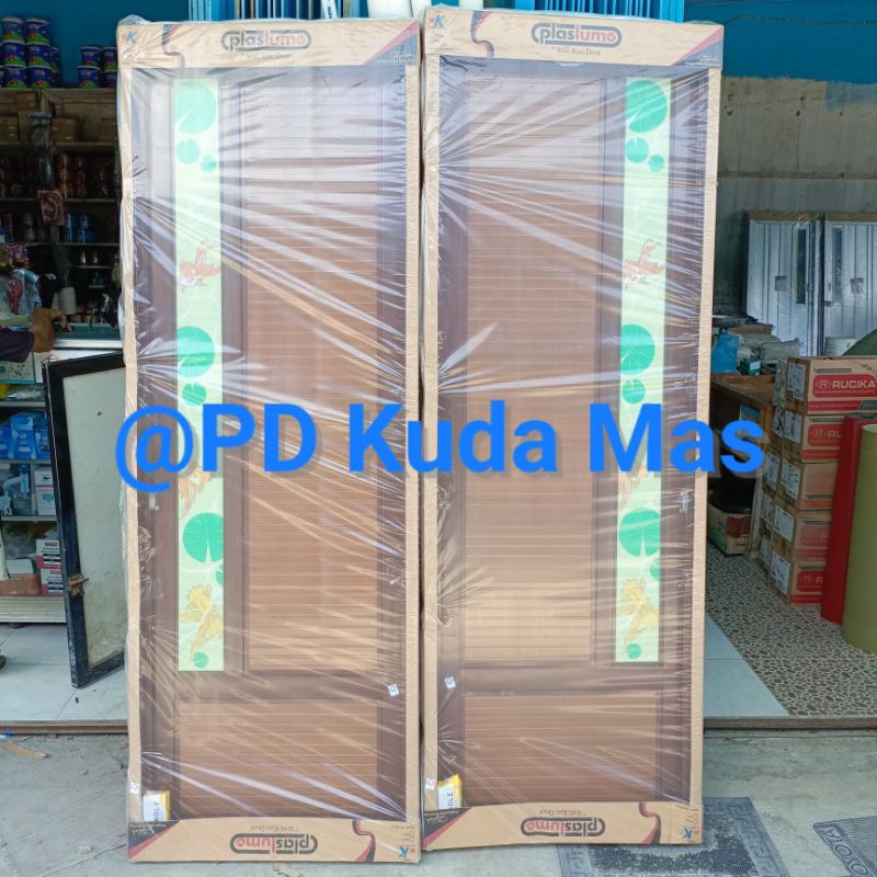 Jual Pintu Galvalum Wadja Wing King Door Tipe Plaslume | Shopee Indonesia