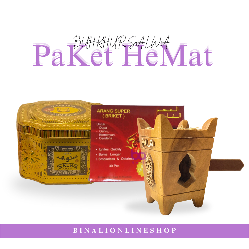 Jual PAKET BUHUR SALWA PREMIUM - BUKHUR SALWA | Shopee Indonesia