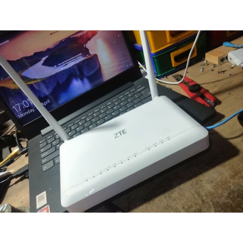 Jual ZTE GPON ONT ZXHN F670L 5G V5 Normal garansi | Shopee Indonesia