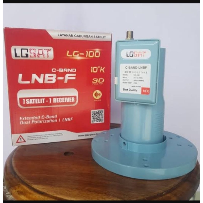 Jual LNB SINGLE LGSAT C-BAND 1 RECEIVER | Shopee Indonesia